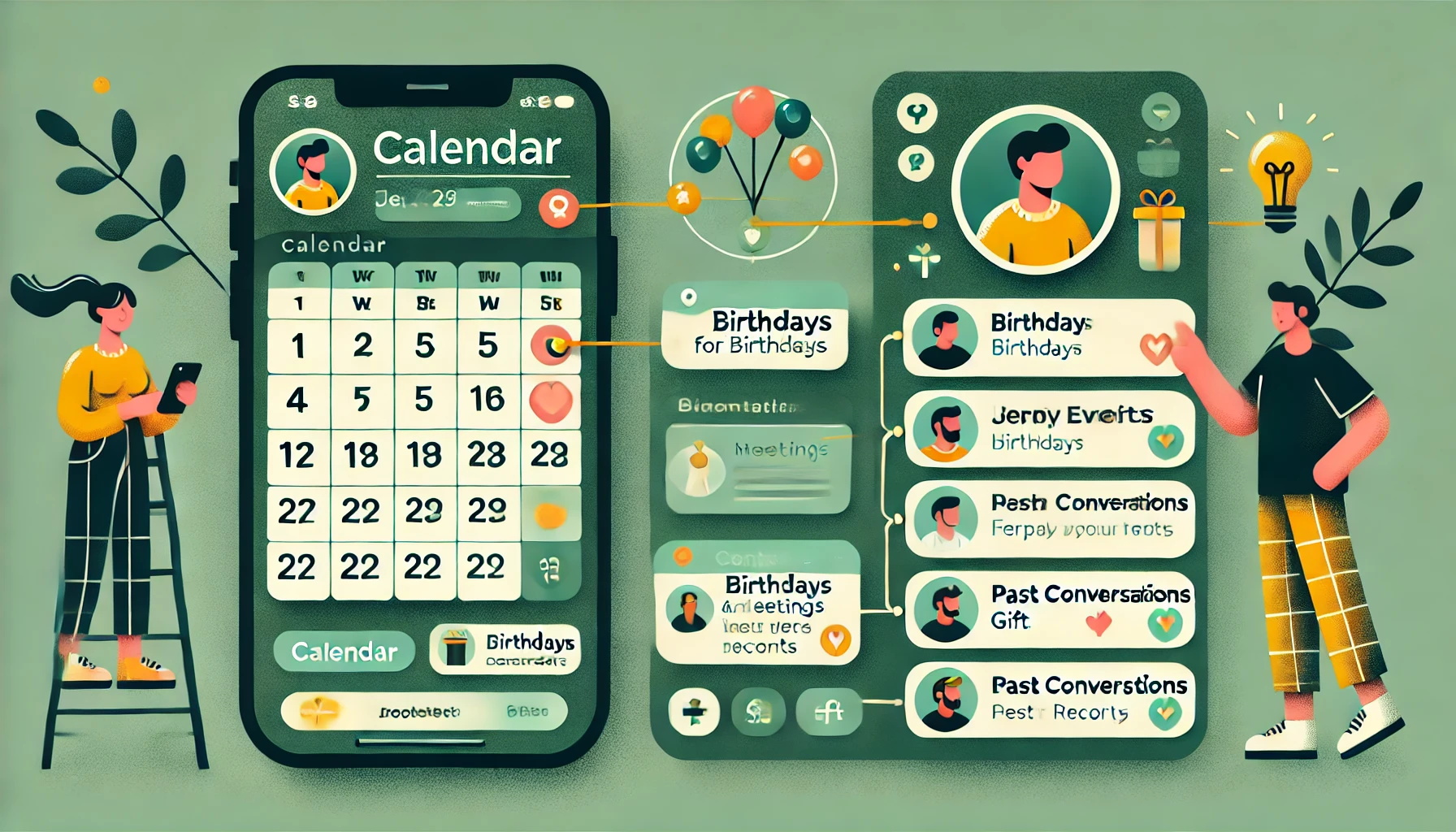 Memorio - People Note & Calendar